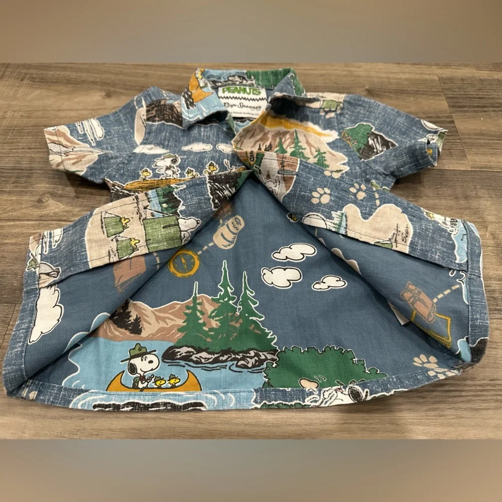 reyn spooner | Shirts & Tops | Peanuts X Reyn Spooner Camp Snoopy Aloha ...